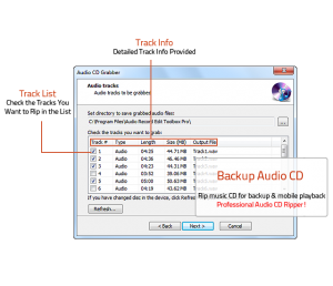 Backup Audio CD - Easy Burning Studio